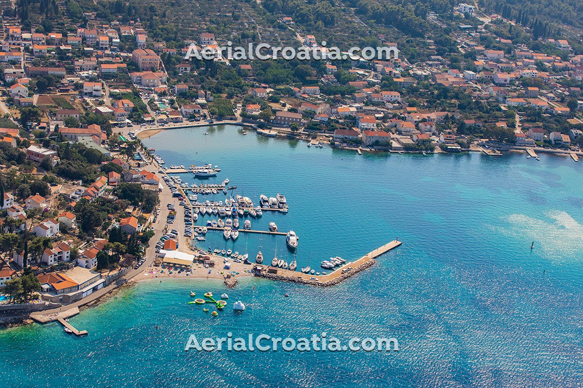 Lumbarda • Aerial Croatia