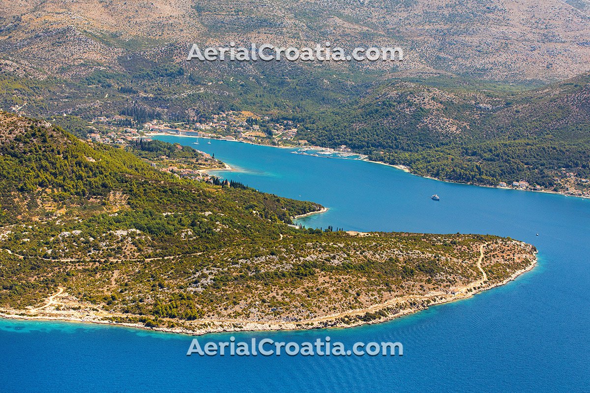 Slano • Aerial Croatia