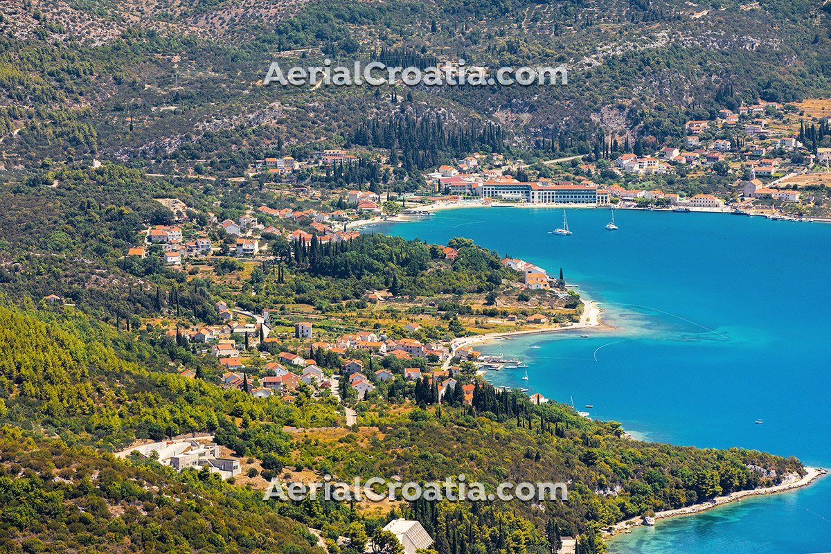 Slano • Aerial Croatia