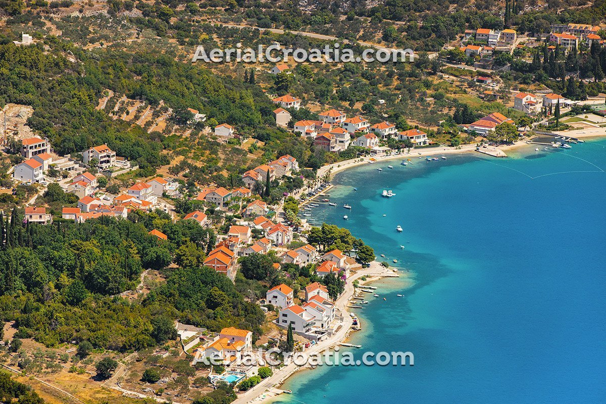 Slano • Aerial Croatia