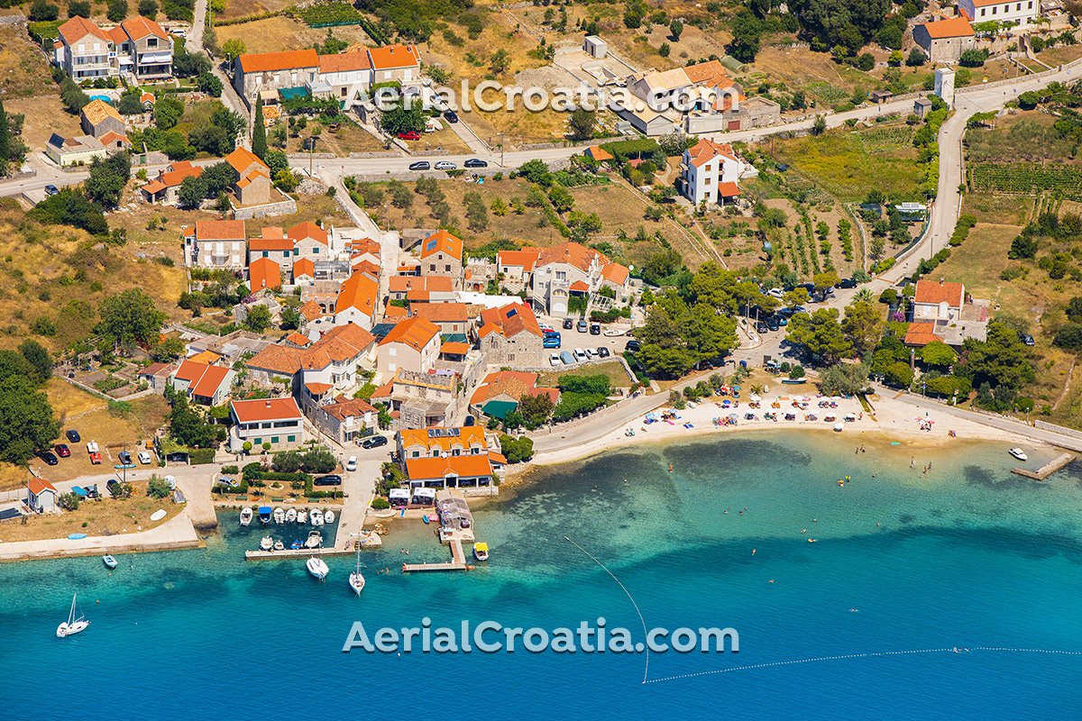 Slano • Aerial Croatia