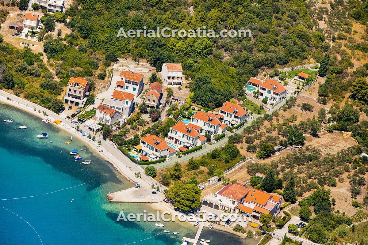 Slano • Aerial Croatia