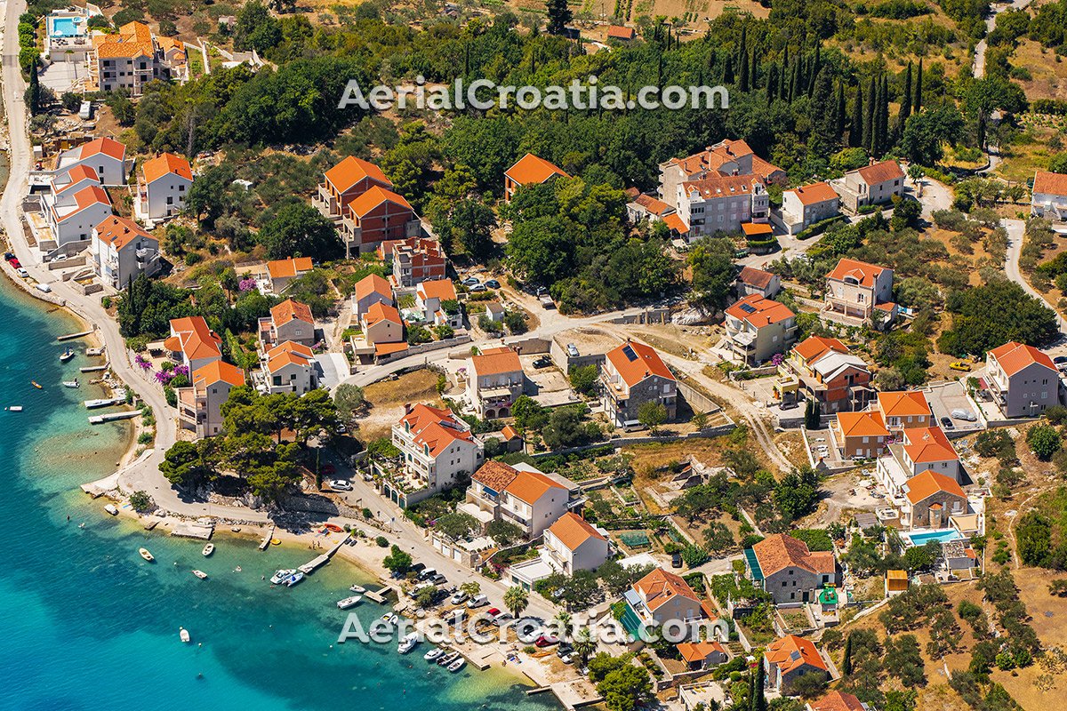 Slano • Aerial Croatia