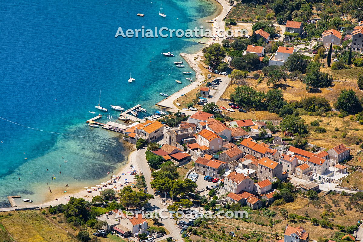 Slano • Aerial Croatia