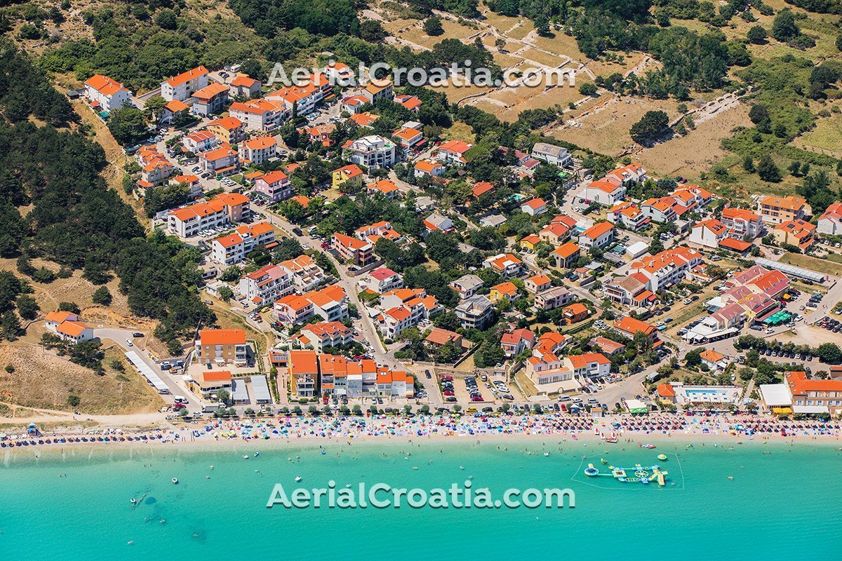 Baška • Aerial Croatia