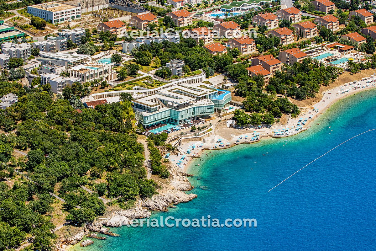 Novi Vinodolski • Aerial Croatia