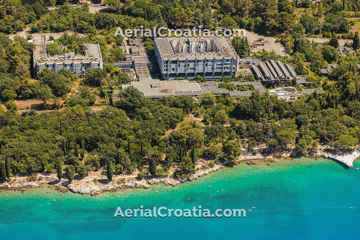 Malinska • Aerial Croatia