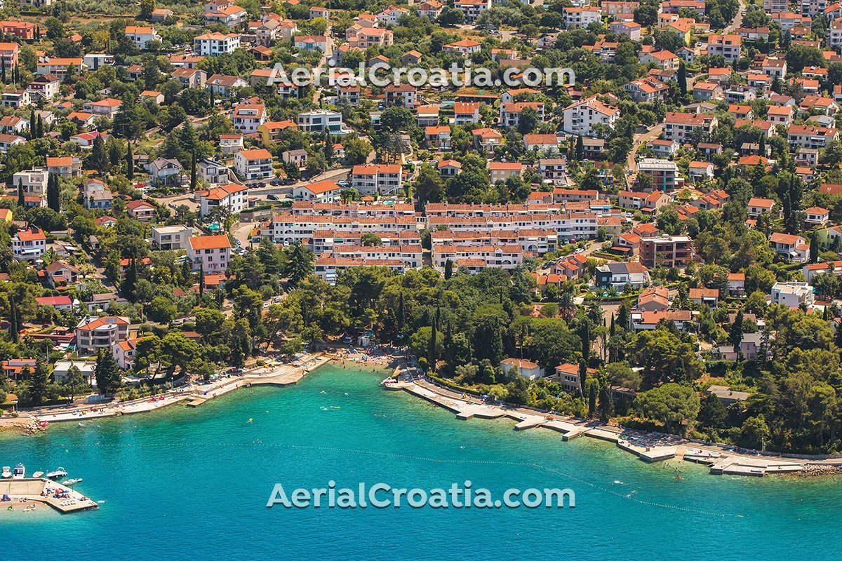 Malinska • Aerial Croatia