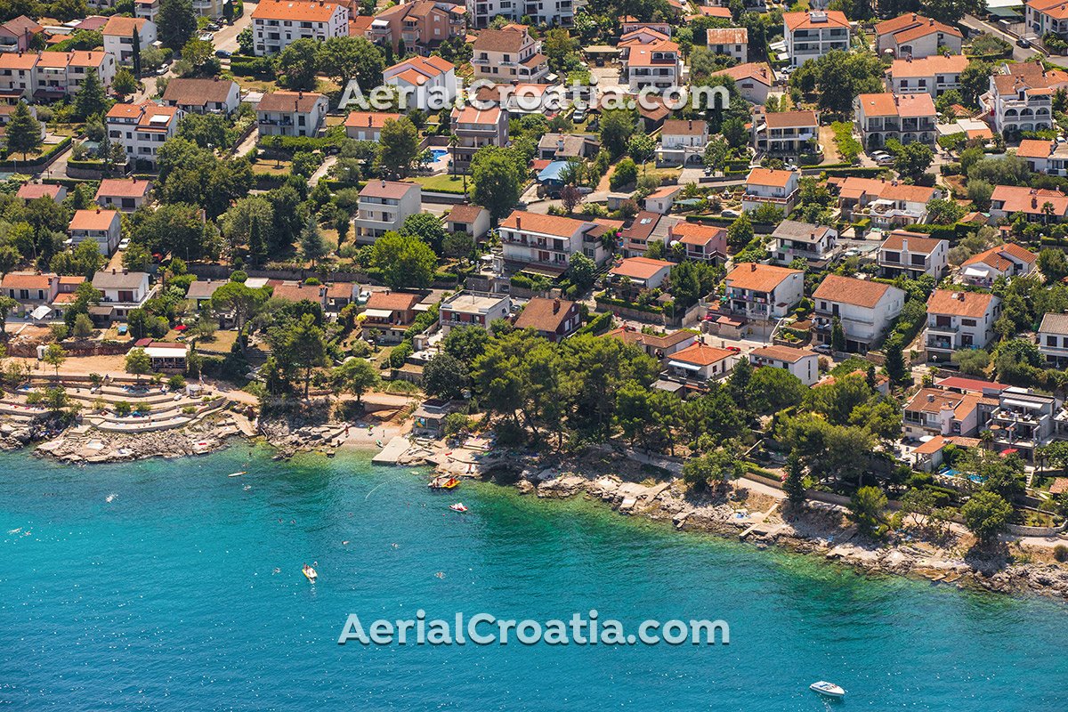 Malinska • Aerial Croatia