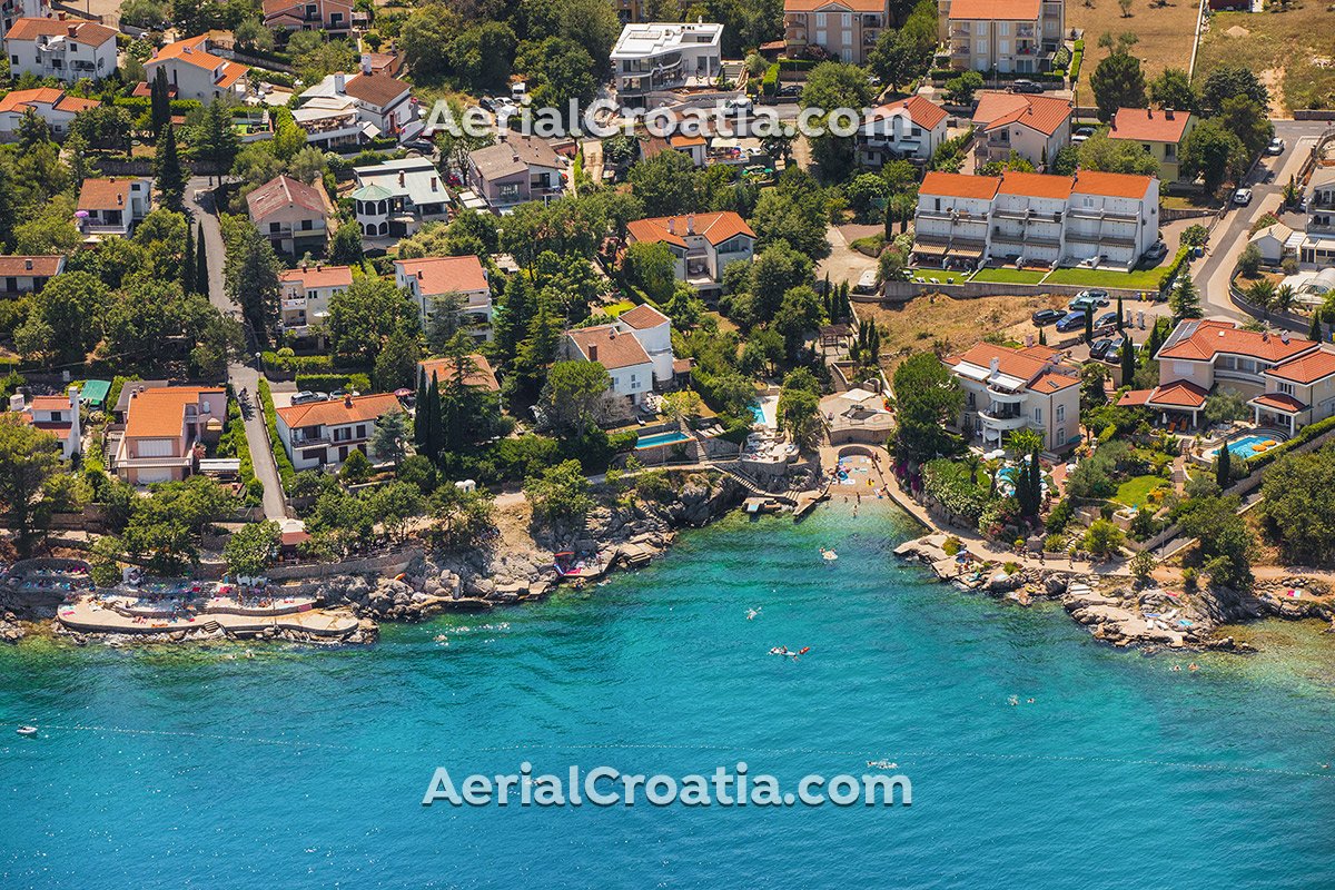 Malinska • Aerial Croatia