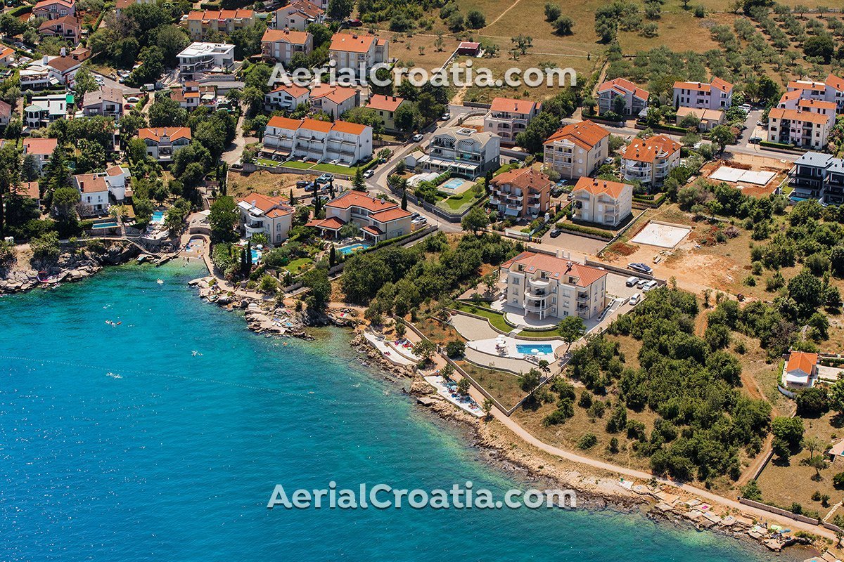 Malinska • Aerial Croatia