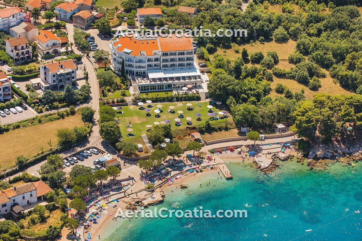 Malinska • Aerial Croatia
