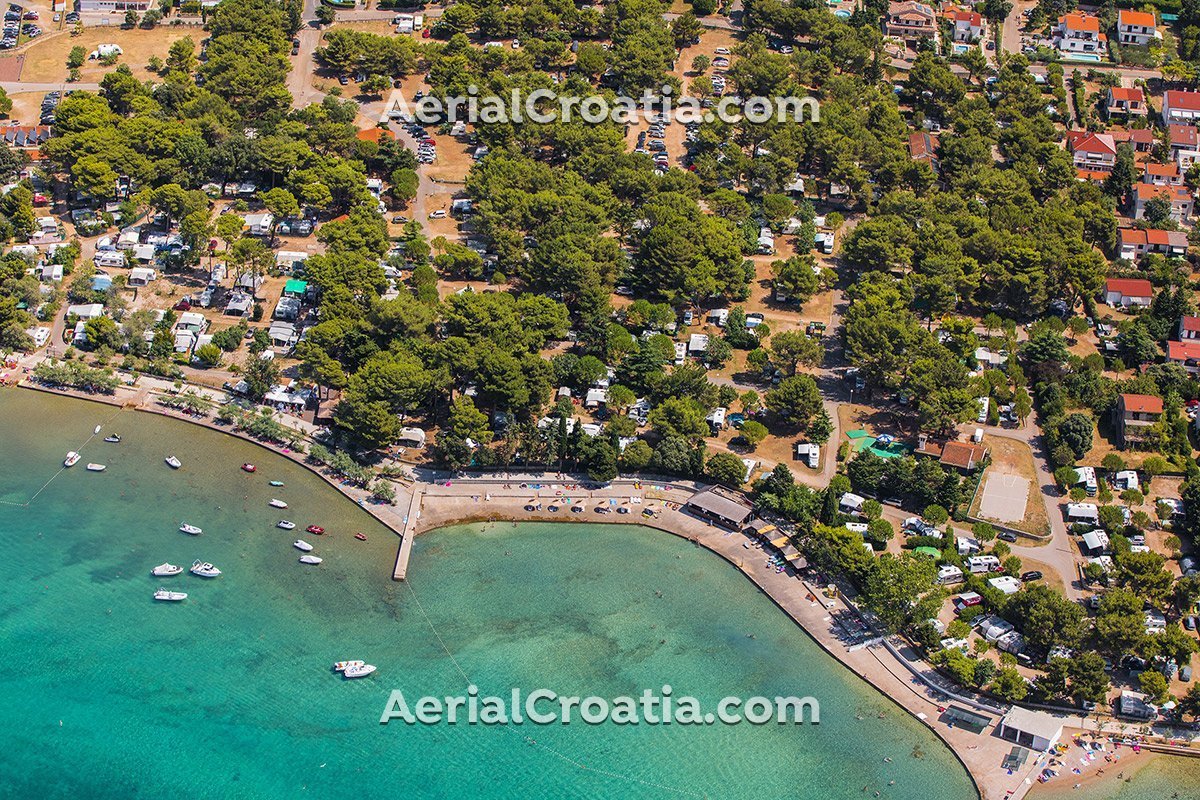 Punat • Aerial Croatia