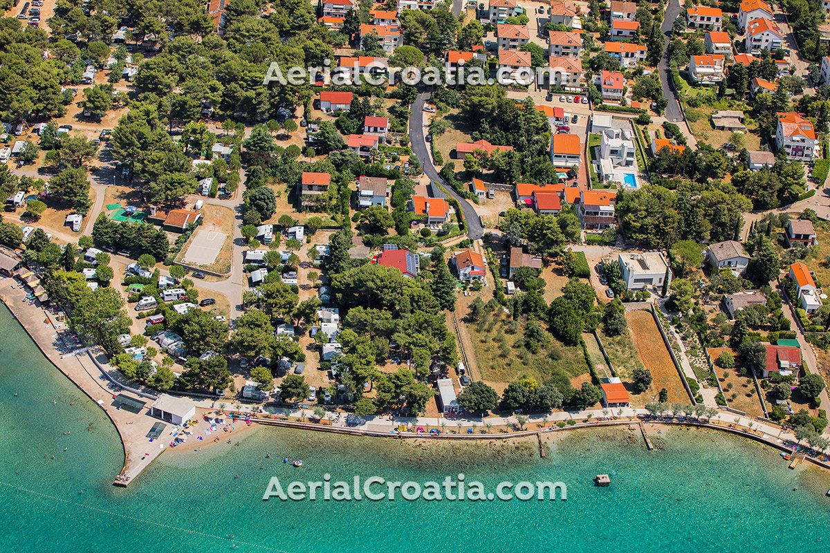 Punat • Aerial Croatia