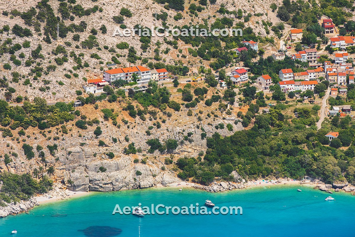 Stara Baška • Aerial Croatia