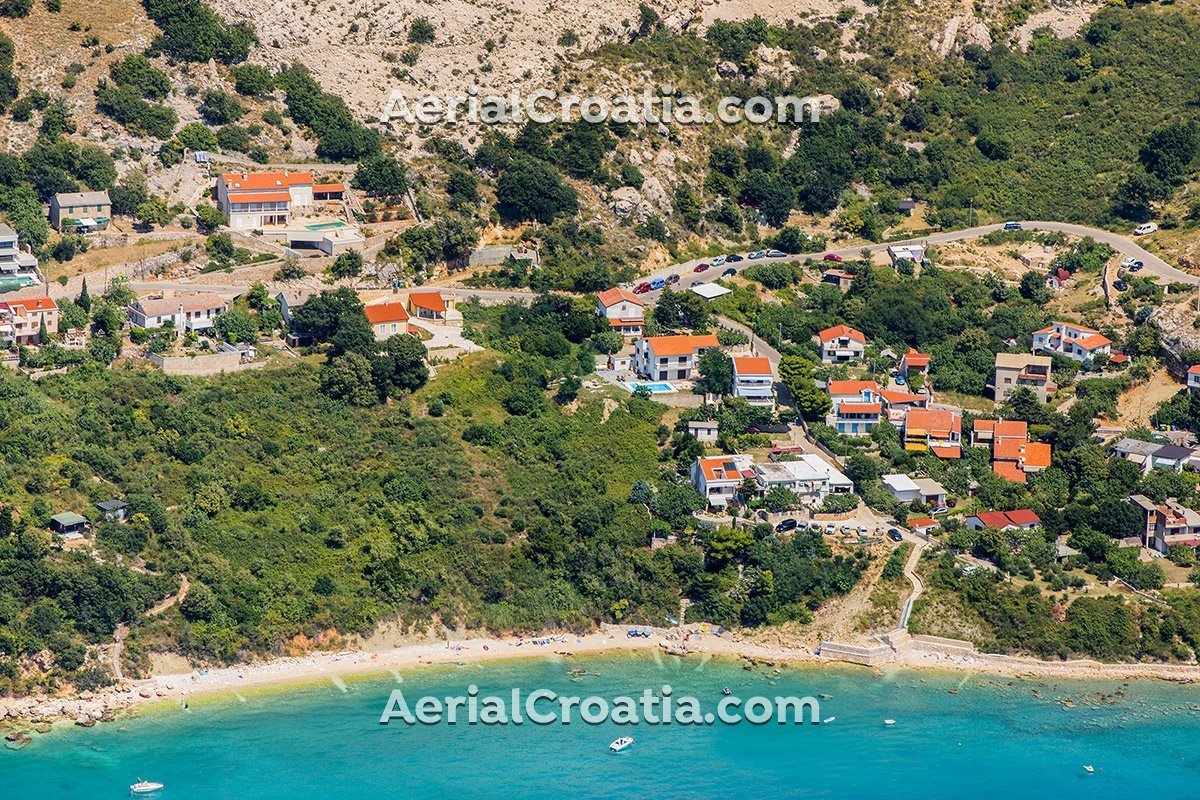 Stara Baška • Aerial Croatia