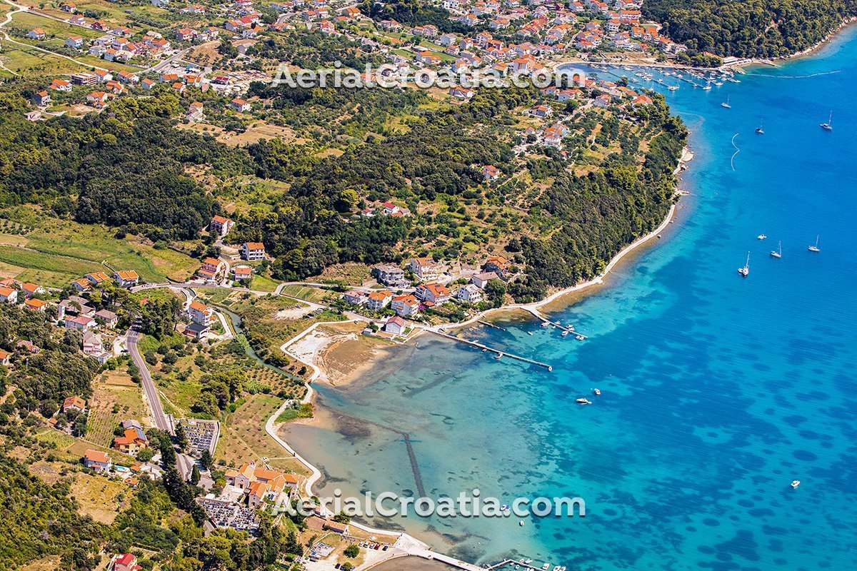 Rab a Banjol • Aerial Croatia