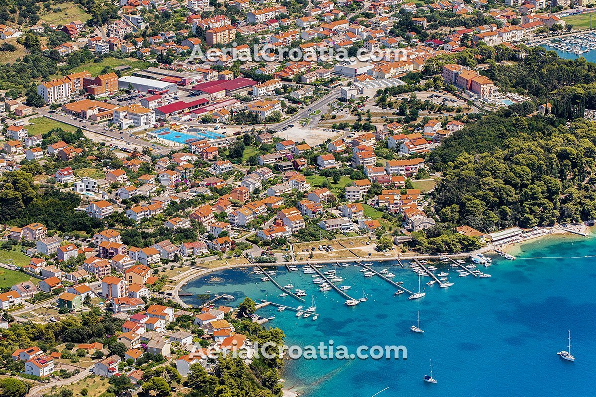 Rab a Banjol • Aerial Croatia