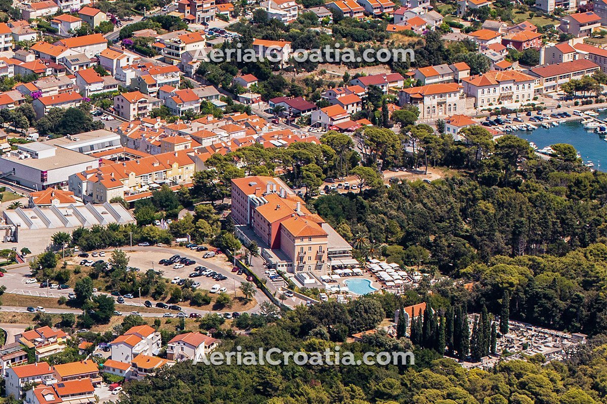Rab a Banjol • Aerial Croatia