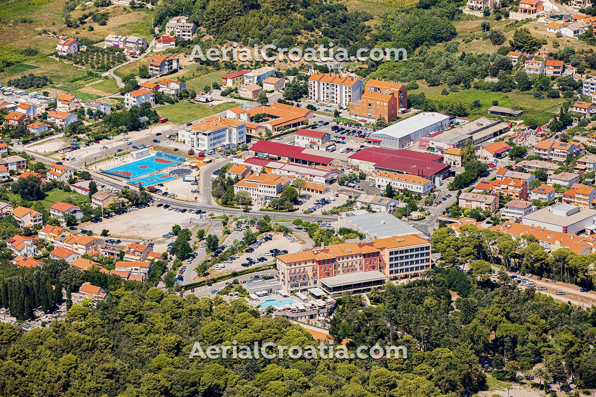 Rab a Banjol • Aerial Croatia