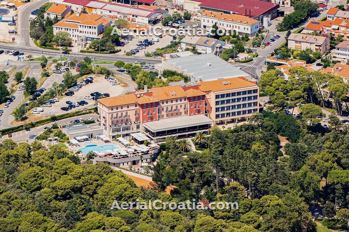 Rab a Banjol • Aerial Croatia