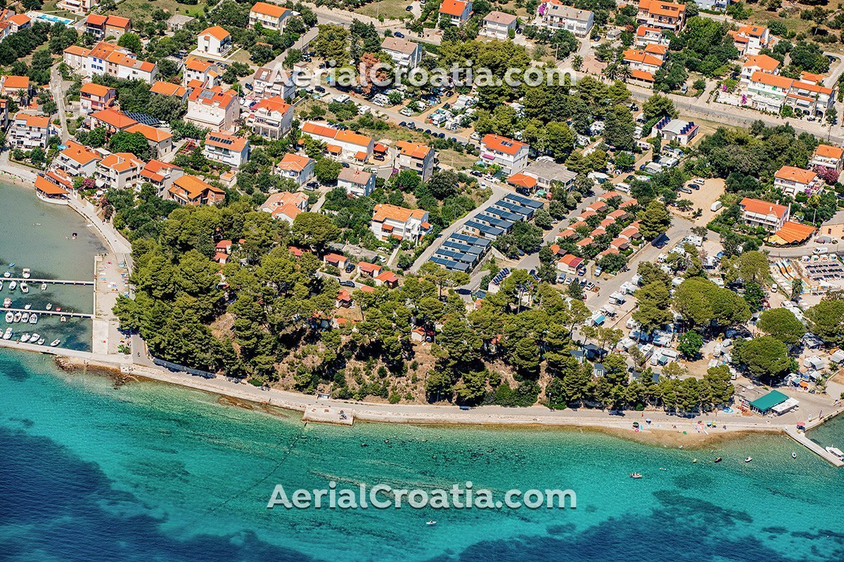 Rab a Banjol • Aerial Croatia