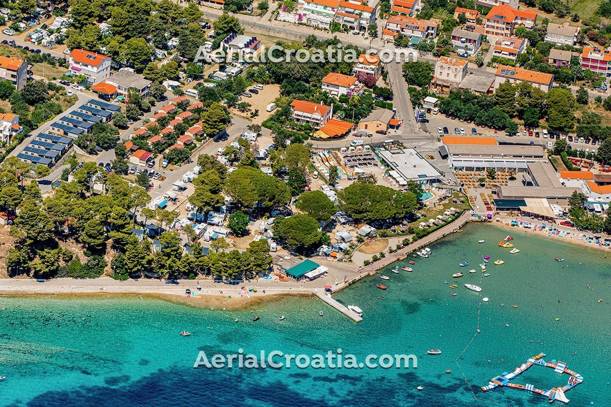 Rab a Banjol • Aerial Croatia
