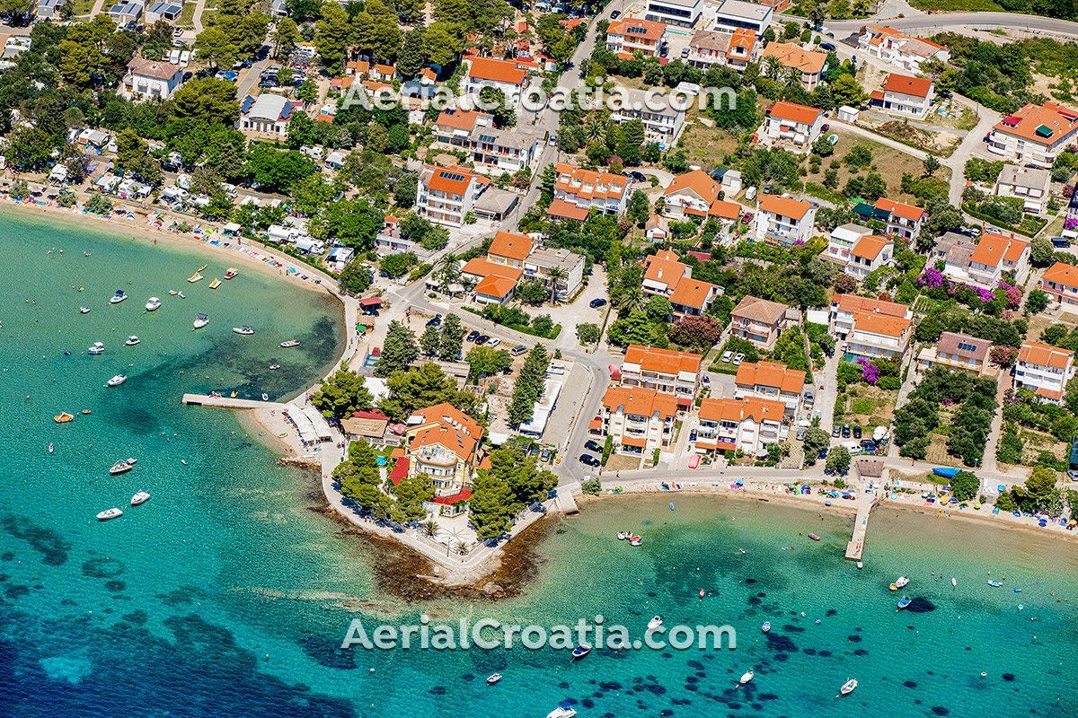 Rab a Banjol • Aerial Croatia