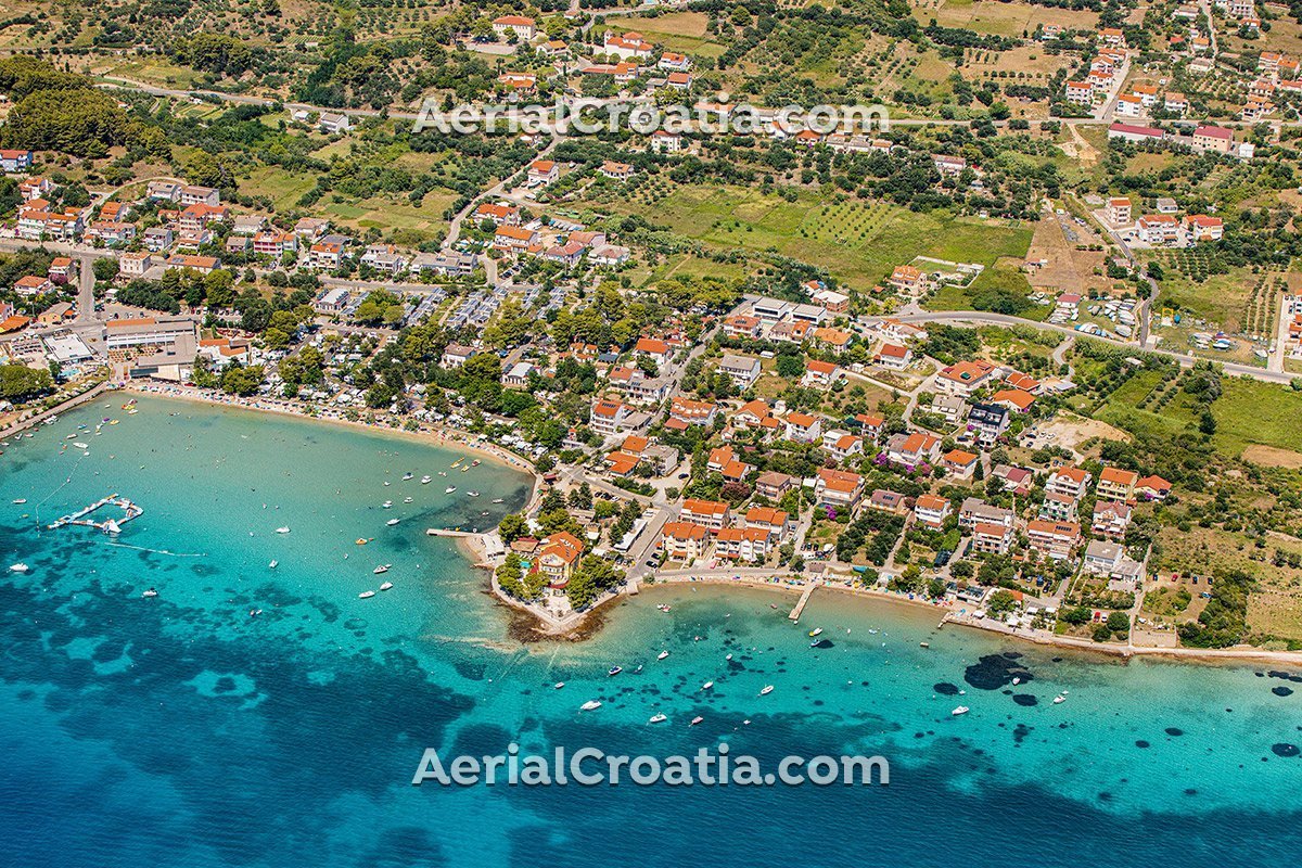 Rab a Banjol • Aerial Croatia