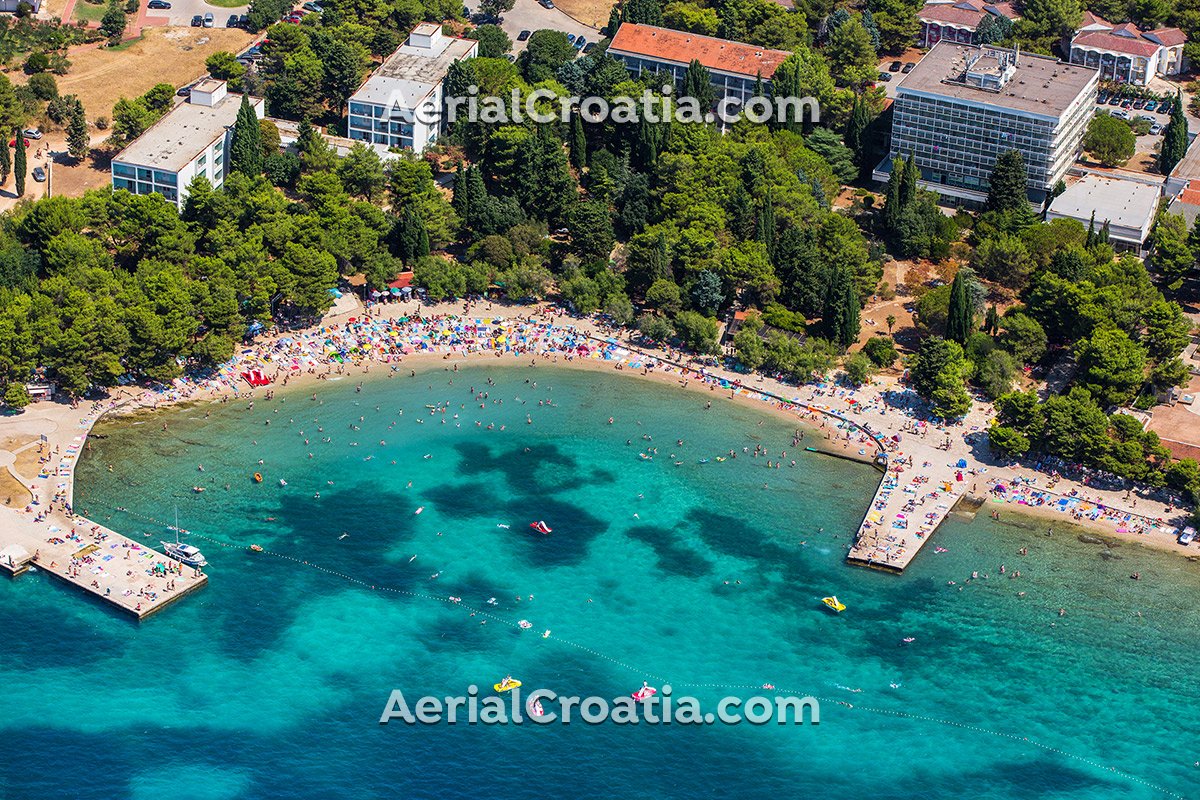 Vodice • Letecké fotky Chorvatska