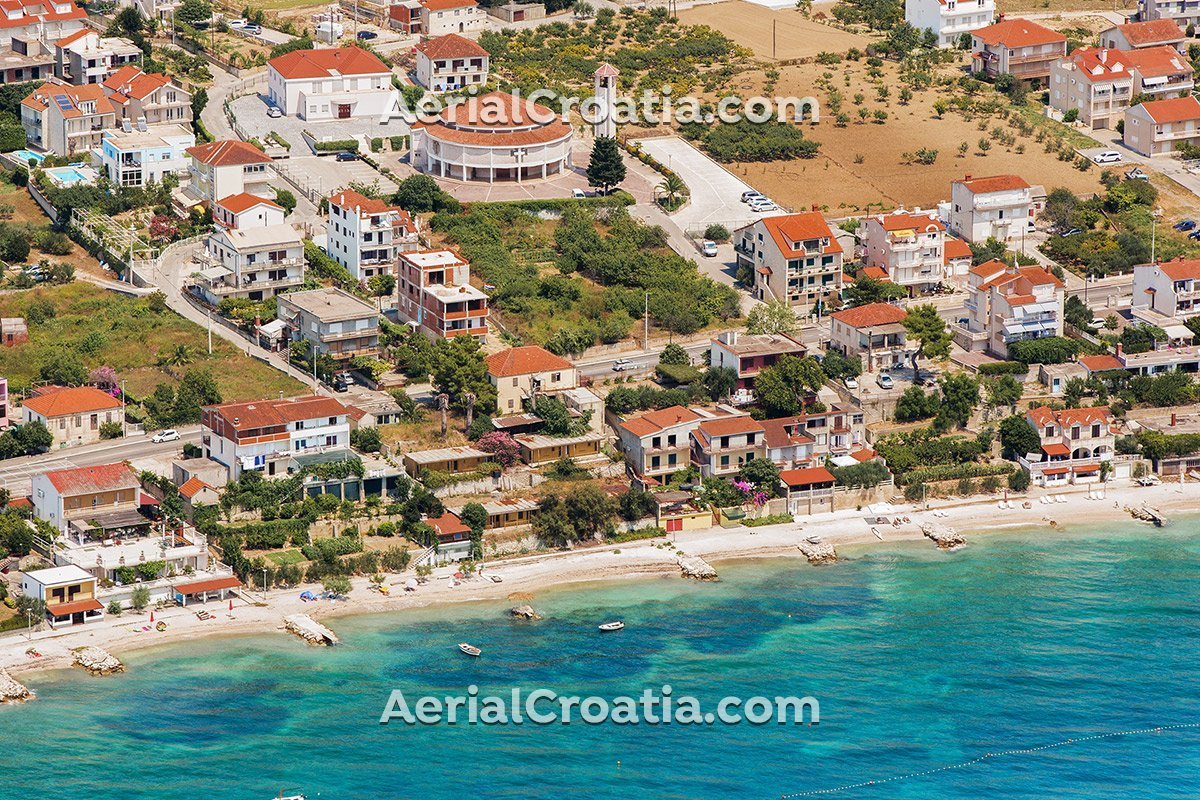 Podstrana • Letecké fotky Chorvatska