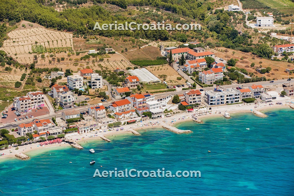 Podstrana • Letecké fotky Chorvatska