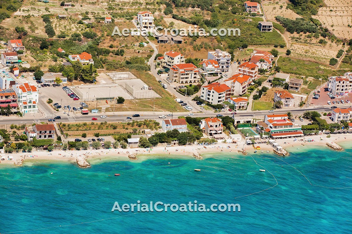 Podstrana • Letecké fotky Chorvatska