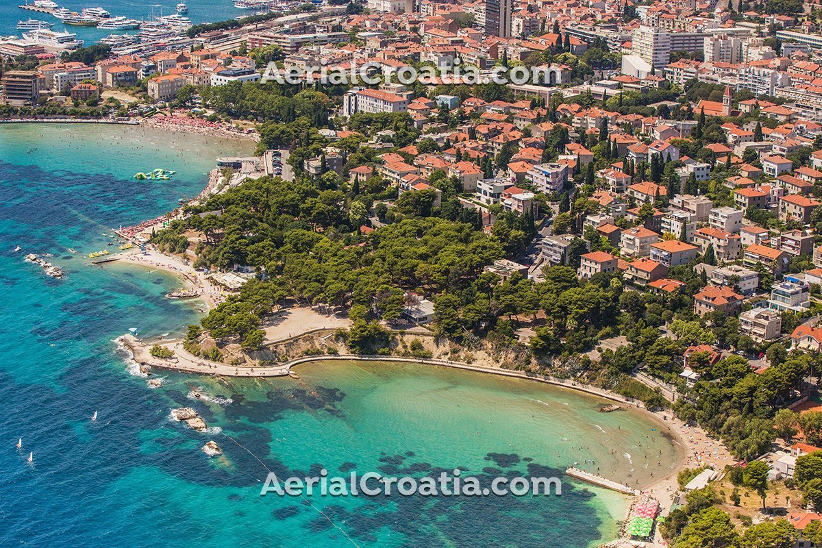 Split Fotografije iz zraka u Hrvatskoj