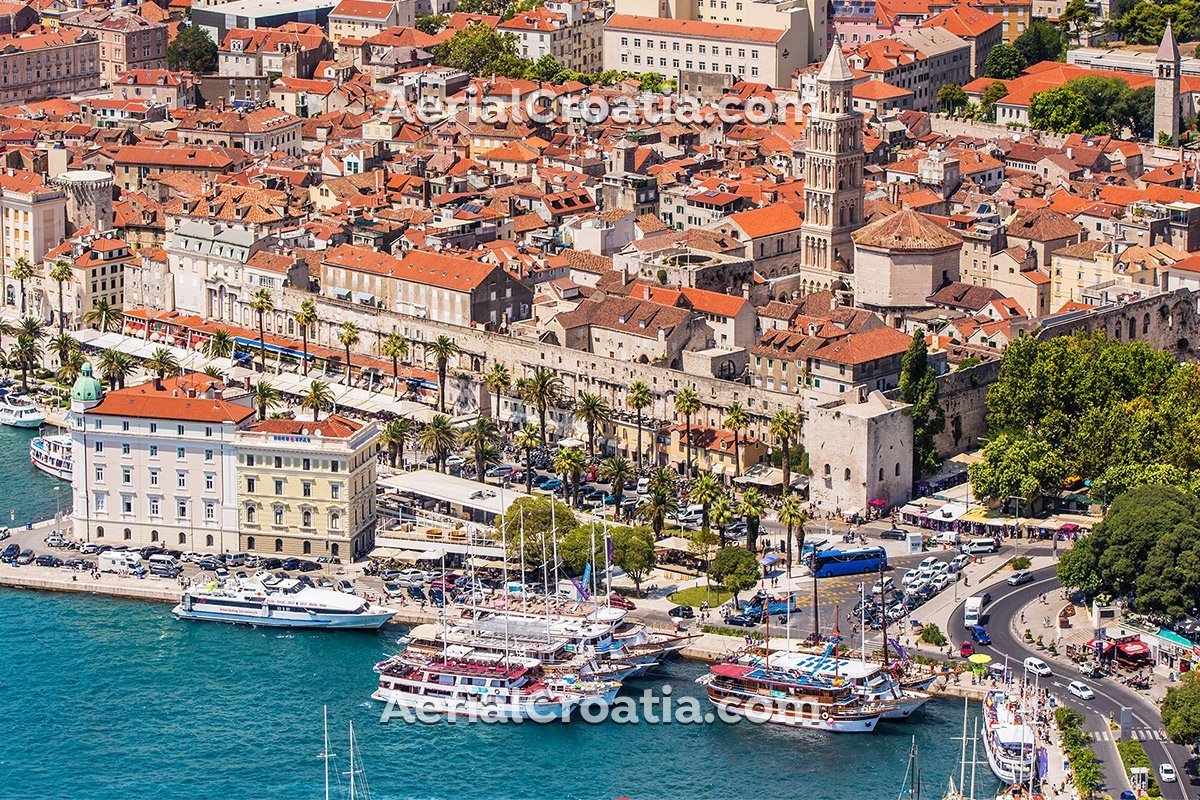 Split • Aerial Croatia