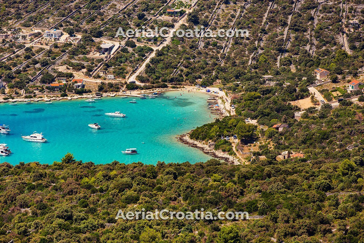 Sevid • Letecké fotky Chorvatska
