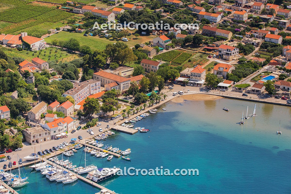 Lumbarda • Aerial Croatia