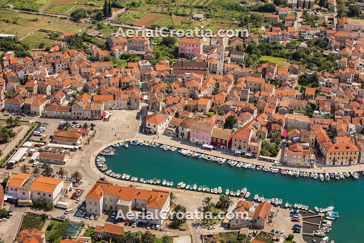 Stari Grad • Aerial Croatia