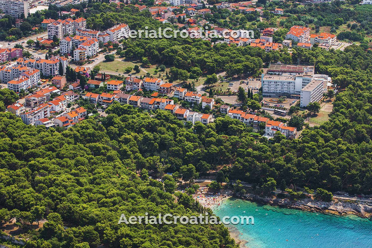 Pula • Letecké fotky Chorvatska