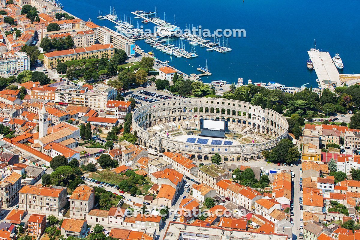 Pula • Aerial Croatia