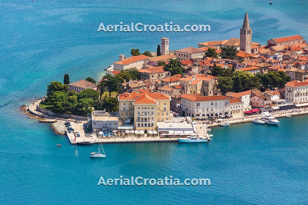 Poreč Fotografije iz zraka u Hrvatskoj
