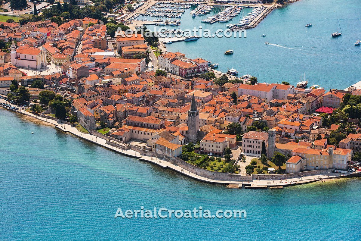 Poreč Fotografije iz zraka u Hrvatskoj
