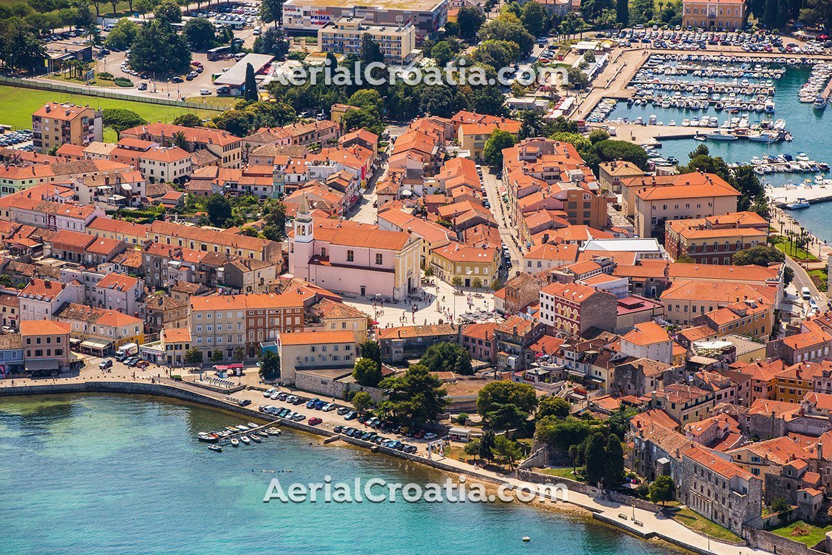 Poreč Fotografije iz zraka u Hrvatskoj