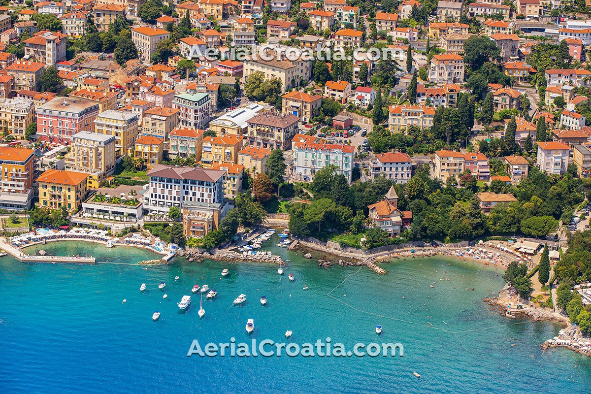 Opatija • Aerial Croatia