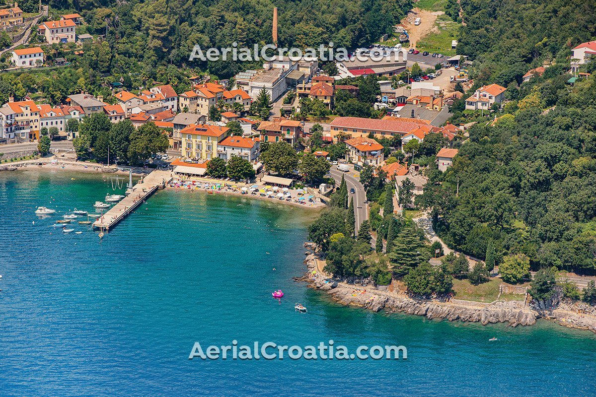 Lovran • Aerial Croatia