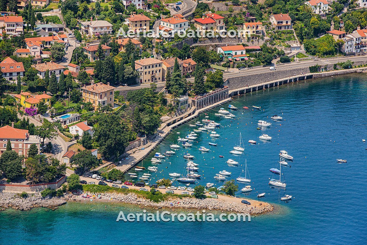 Lovran • Aerial Croatia