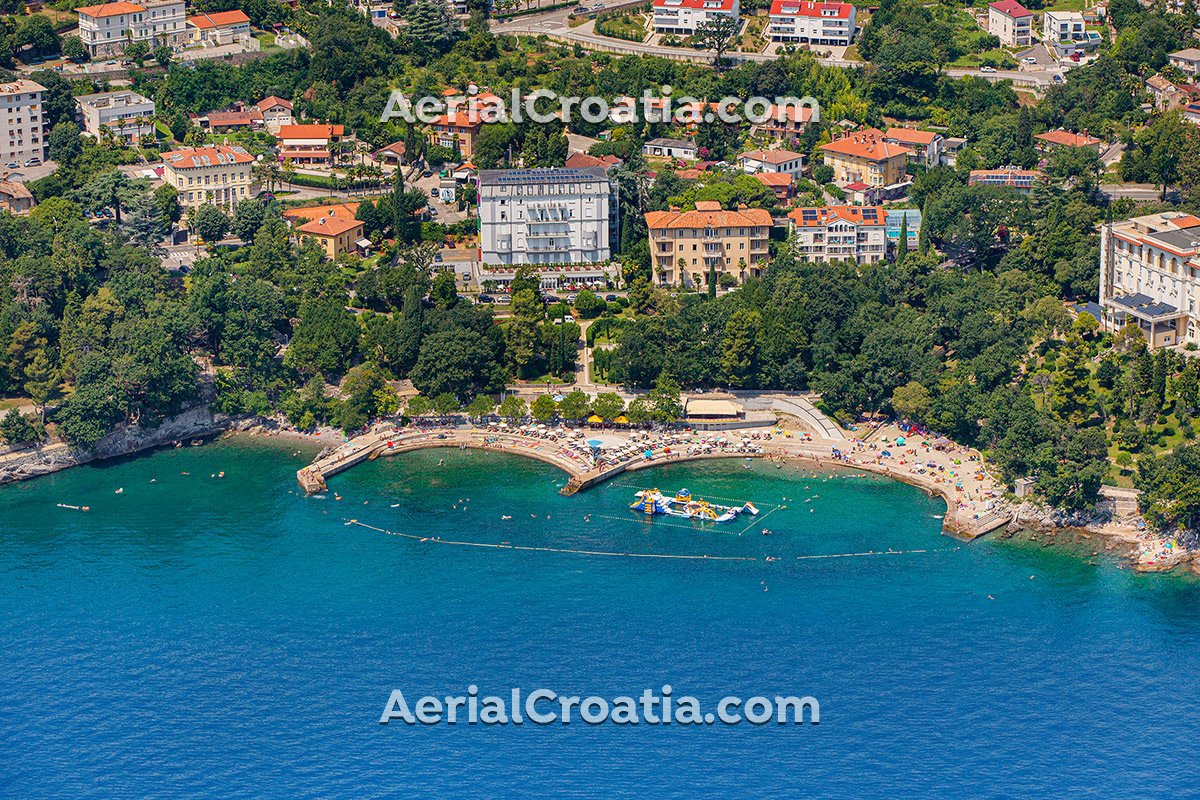 Lovran • Aerial Croatia