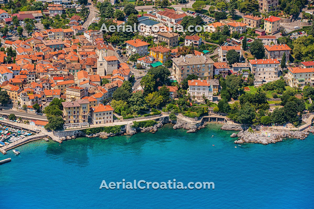 Lovran • Aerial Croatia