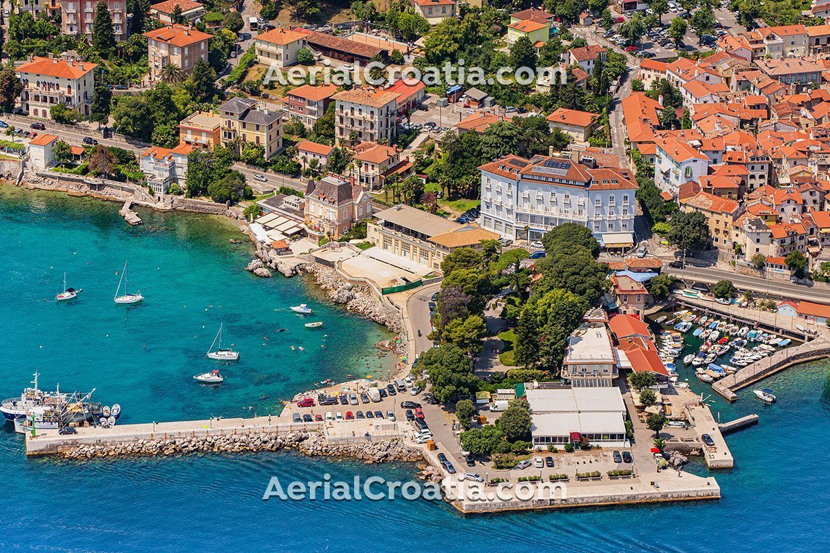Lovran • Aerial Croatia