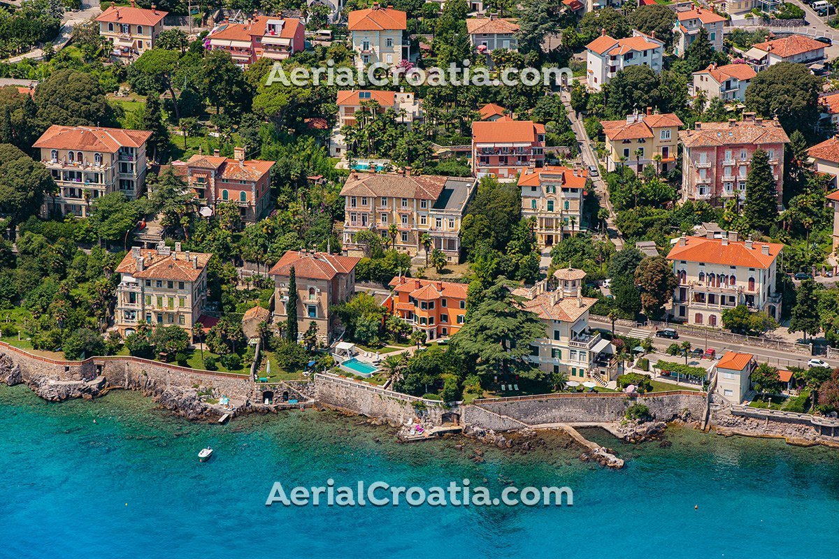 Lovran • Aerial Croatia